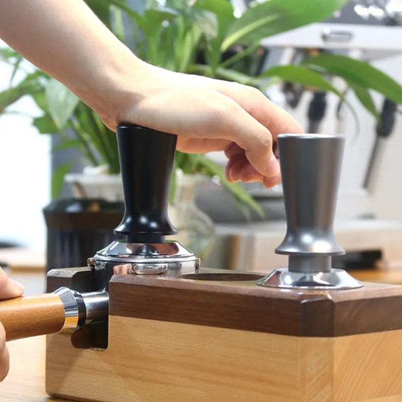 Calibrated Levelling Coffee Tamper - Flat Base